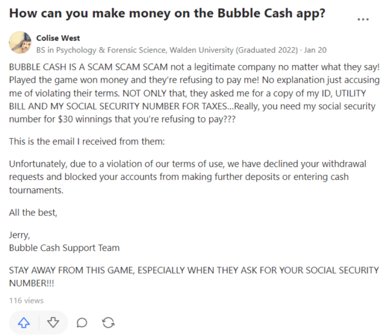 Is Bubble Cash Legit or Fake? We Tried It [Honest 2025 Review!]